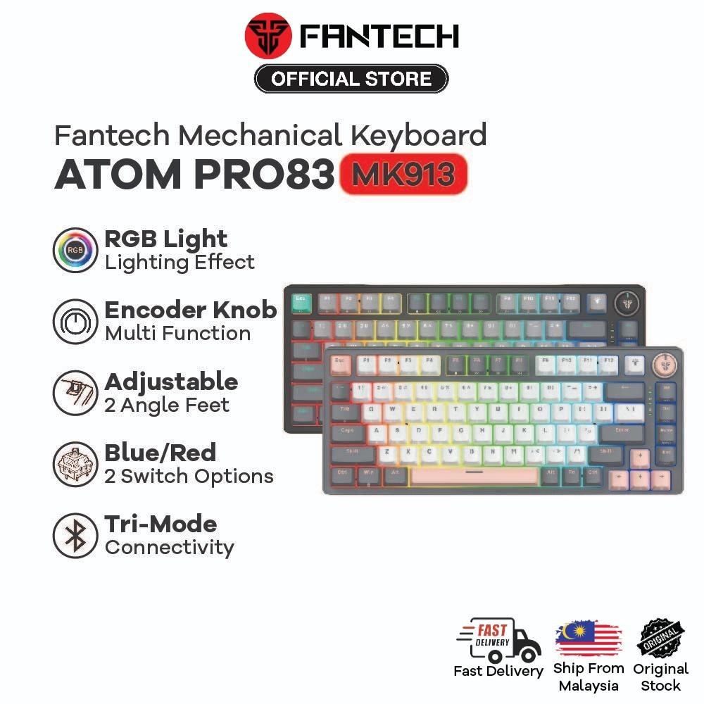 Fantech MK913 Atom PRO83 Mechanical Keyboard | Shopee Malaysia