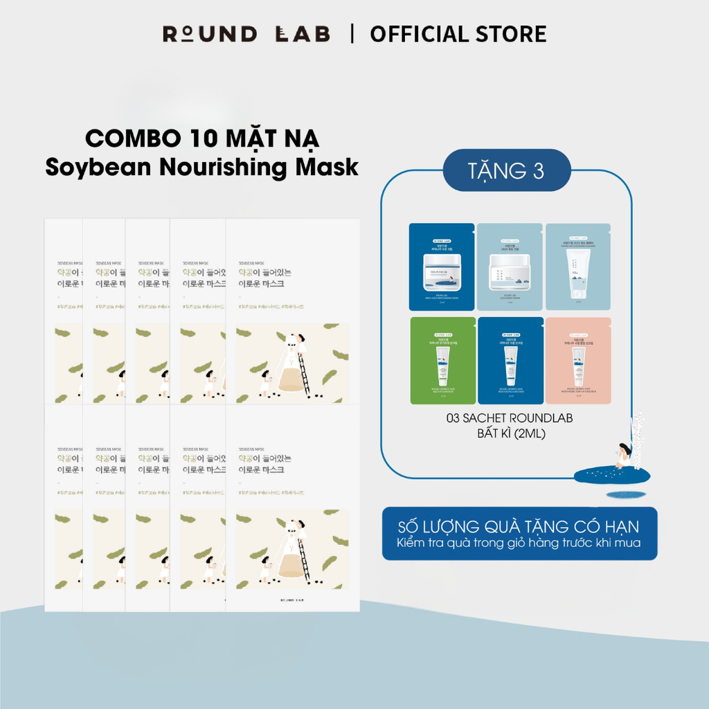 Combo of 10 Round Lab Masks | Shopee Malaysia