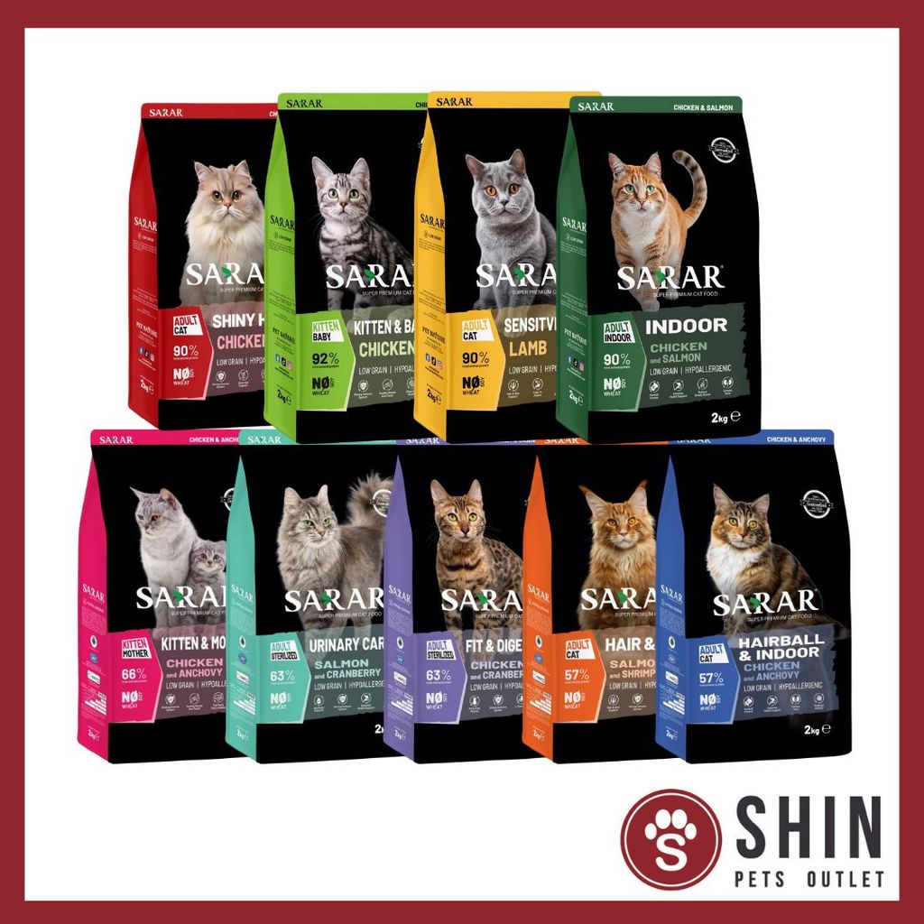 Sarar Super Premium Cat Food 2kg / Makanan Kucing | Shopee Malaysia