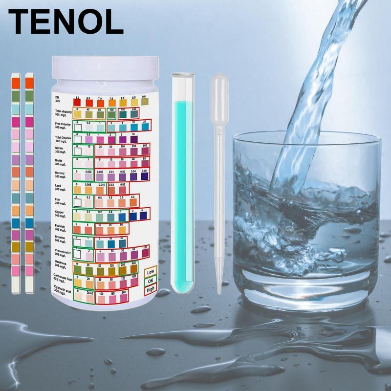 TENOL High -quality Water Analysis Kits PH Test Strips for Aquariums ...