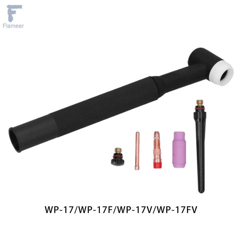 Flameer WP-17FV Welding Torch Complete & Flexible Head Fit Air-Cooled ...