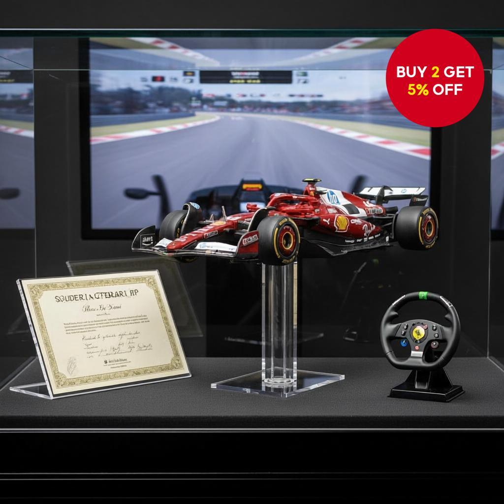 Bburago 1:43 F1 2025 Scuderia Ferrari HP SF25 #16 Charles Leclerc #44 ...