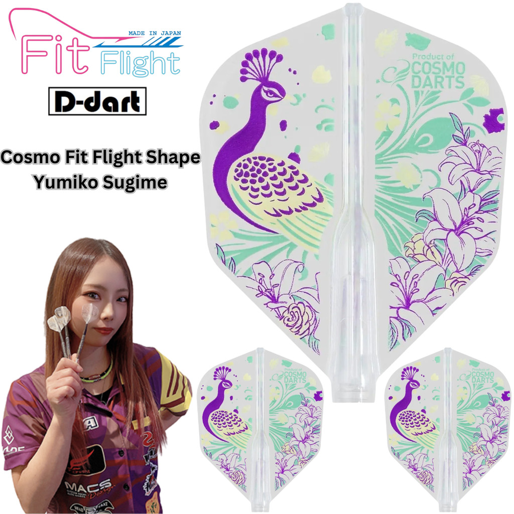 COSMO FIT FLIGHT - Yumiko Sugime SHAPE NORMAL HARD FIT FLIGHTS 3PCS ...