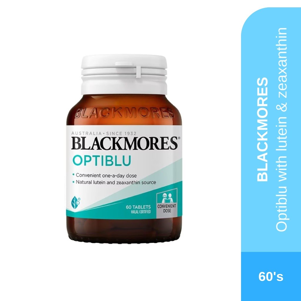 Blackmores Optiblu with lutein and zeaxanthin 60's /葉黃素 護眼 保健品 HTM ...