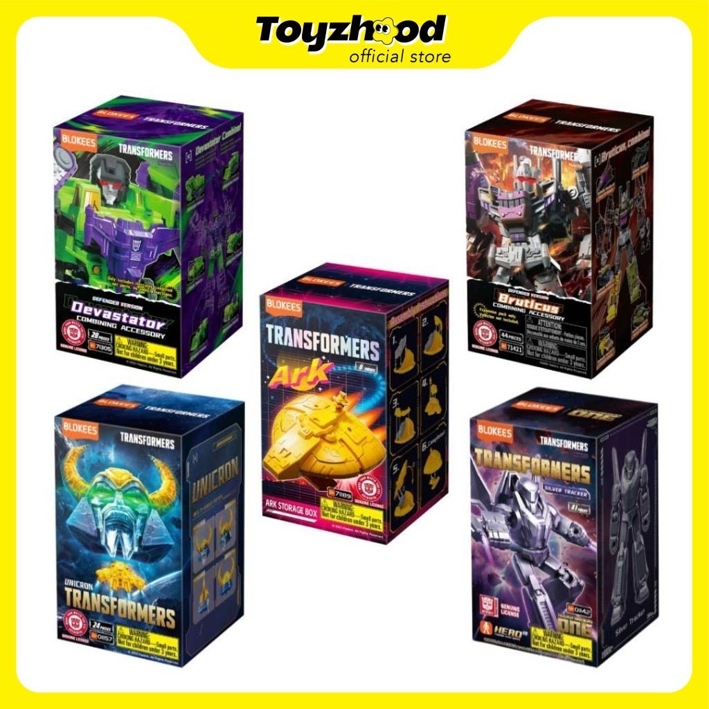 Blokees Transformers Limited Edition Kits - Combiners Devastator ...