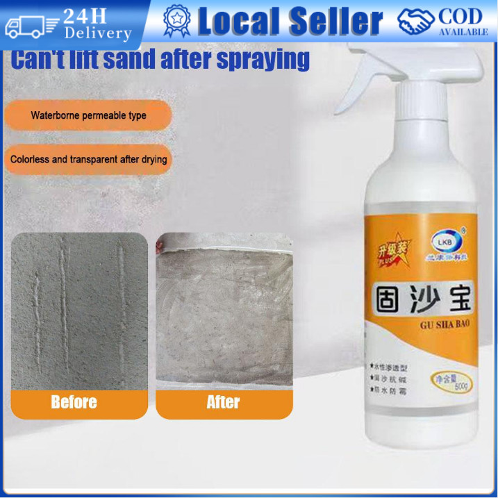 500ML Sand Fixing Agent Wall Protection Spray Penetration Type Cement ...