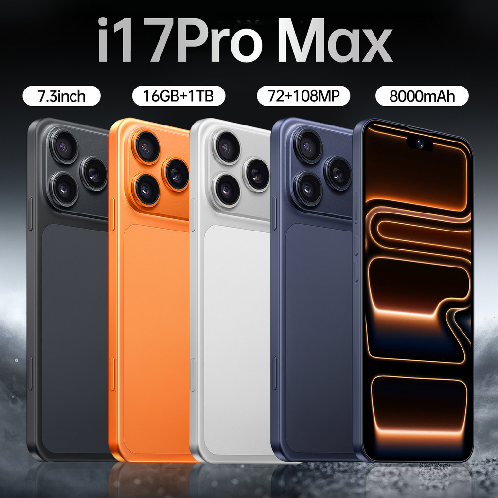 【Tanpa Kunci】5G Dual SIM Smartphone i17 Promax | Memory RAM 16GB+ROM ...