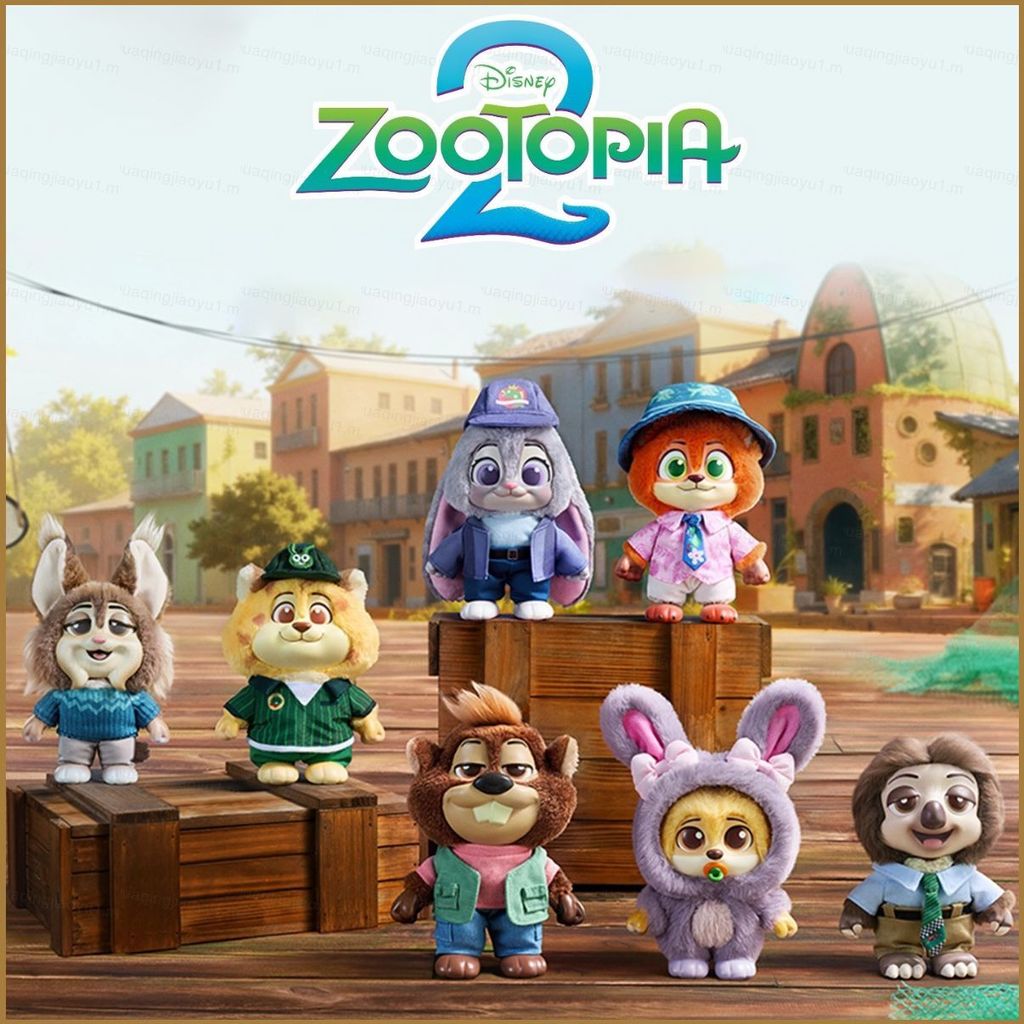 HQ Zootopia 2 Nick Wilde Judy Hopps City Residents Series Vinyl Blind ...