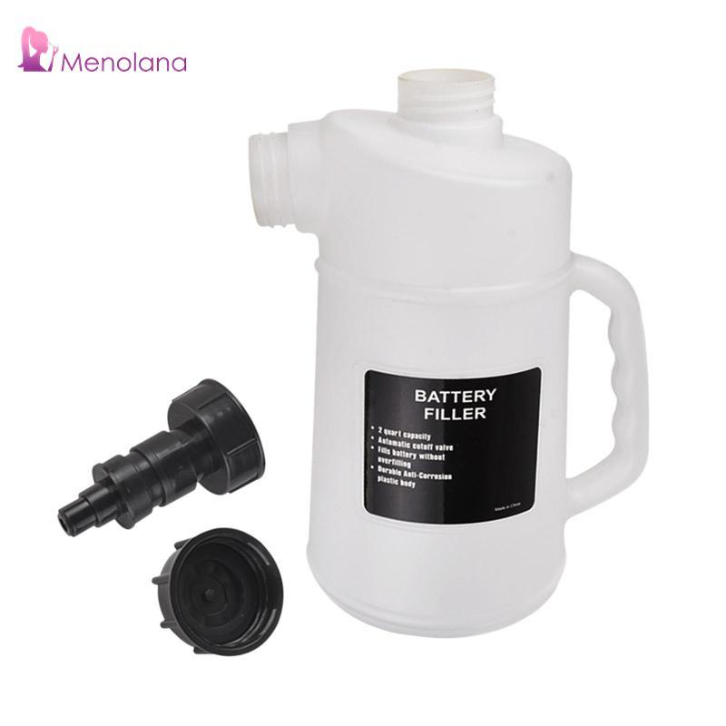 [Menolana] Car Battery Filler Bottle Jug Auto Parts Servicing Tool 2L ...
