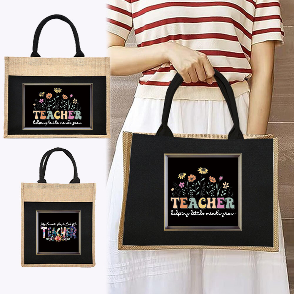 Teacher Gift Tote Bag exclusively for teachers large-capacity commuter ...