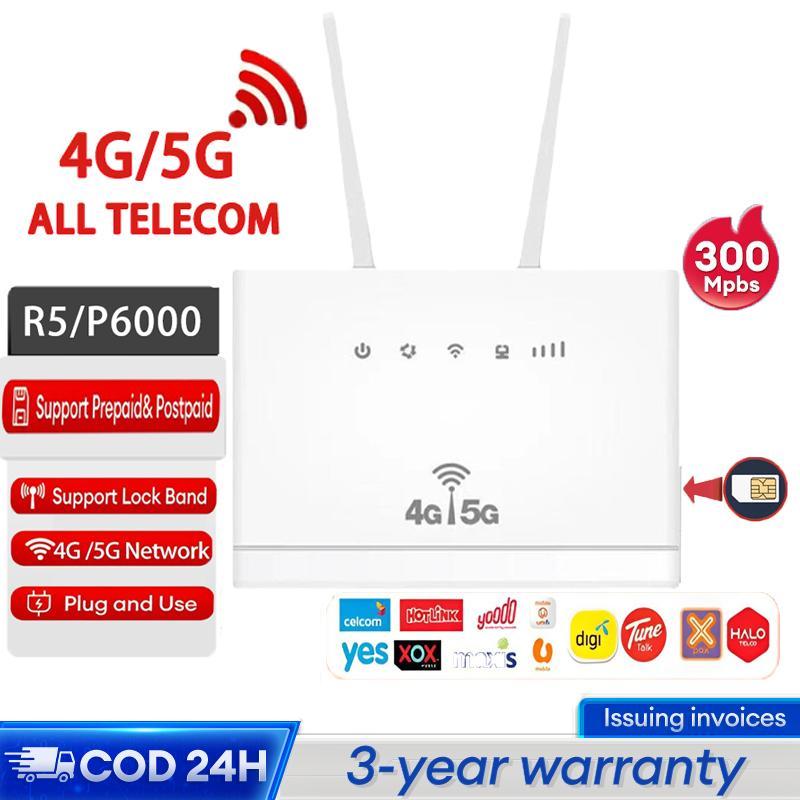 Modem4G/5GRouter wifi Modem Unlimited WiFi SIM Card Router LTE Modem ...