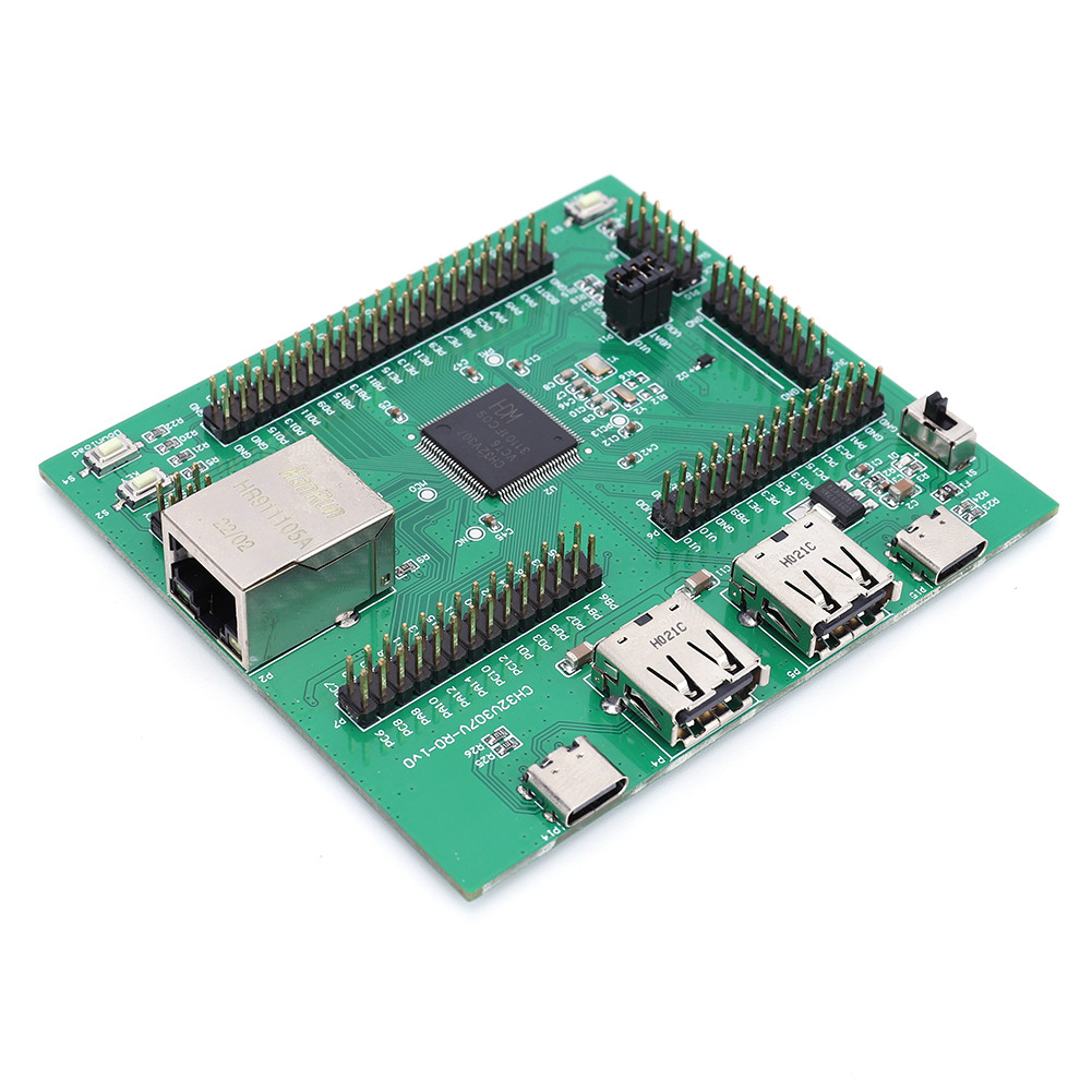 CH32V307 Evaluation Board Support Onboard WCH-Link MCU Onboard Link ...