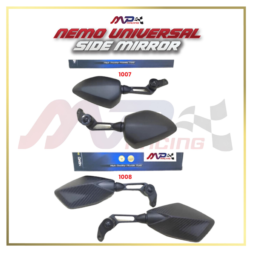 Nemo Universal Side Mirror Honda ADV160,WMoto XDV250i,ES250i,SYM JET X ...