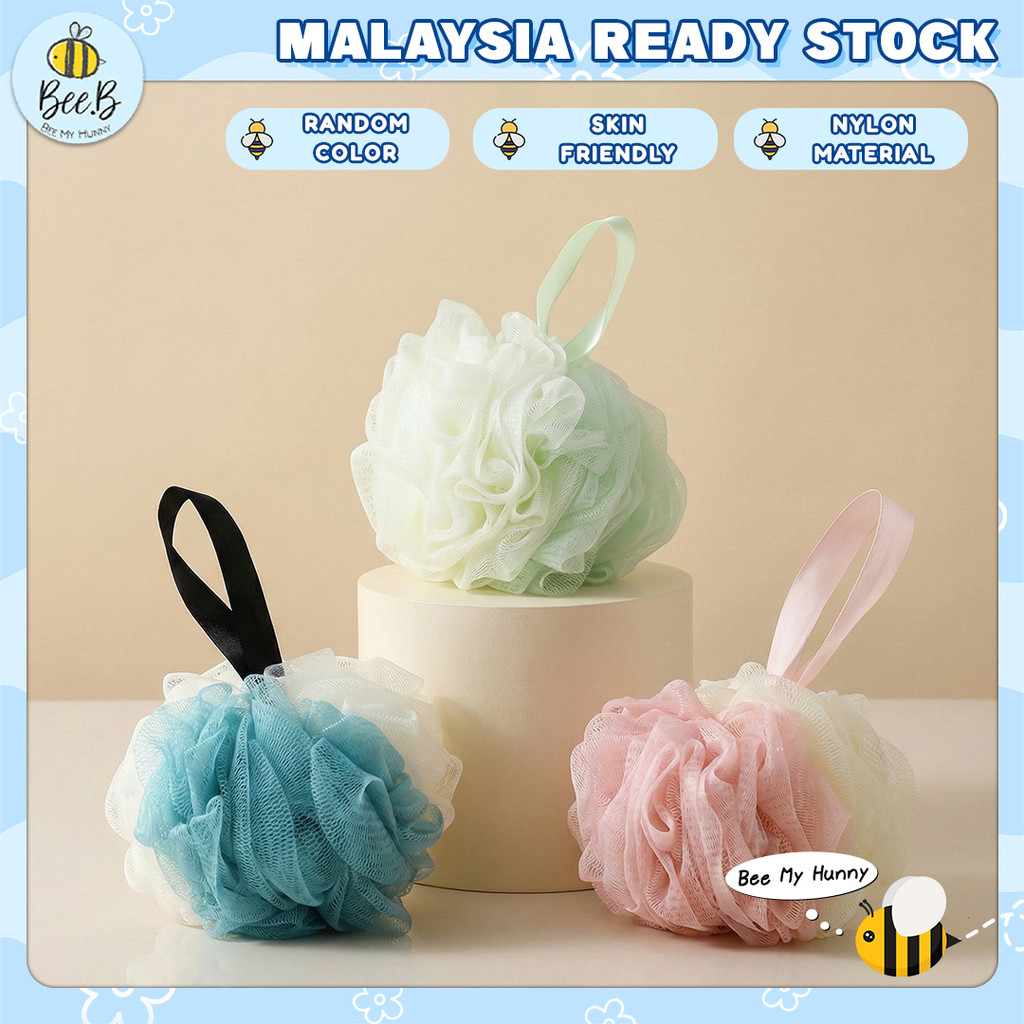 Nordic Baby Bath Shower Sponge Children Bath Ball Trumpet Bath Flower ...