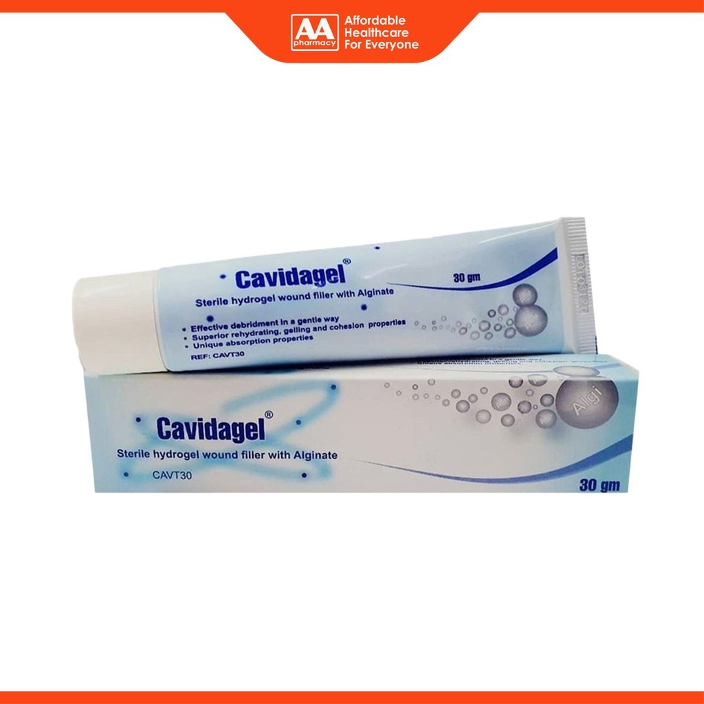 Cavidagel Sterile Hydrogel Wound Filler With Alginate 30g | Shopee Malaysia