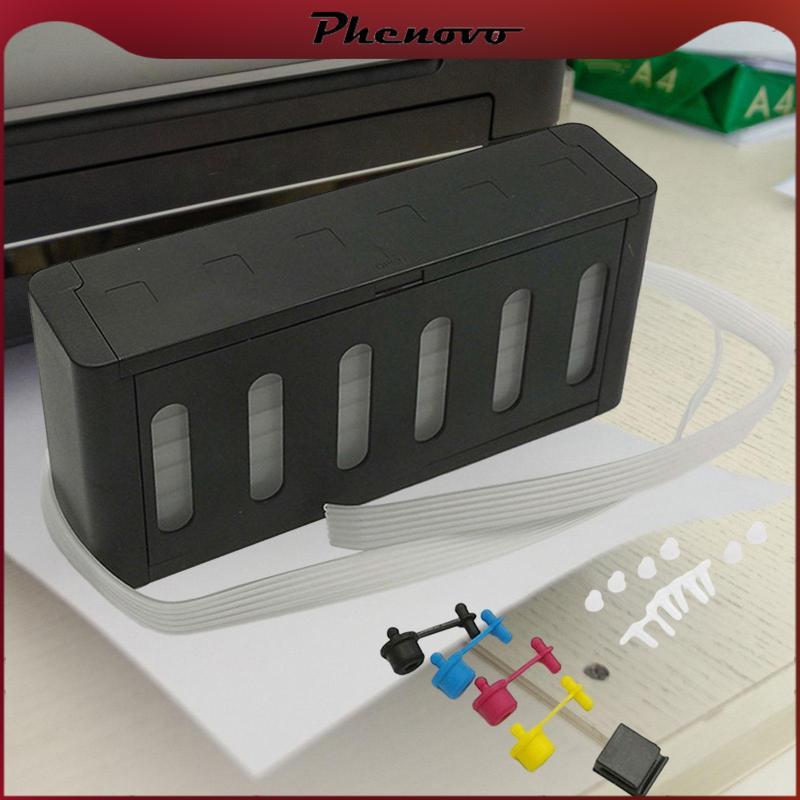 [Phenovo] DIY Continuous Ink Supply System Inkjet Printer 6 Color ...
