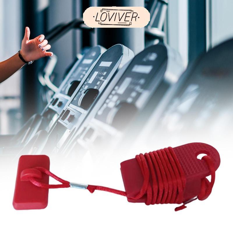 [LOVIVER] Treadmill Safety Lock Security Switch Lock with Rope ...