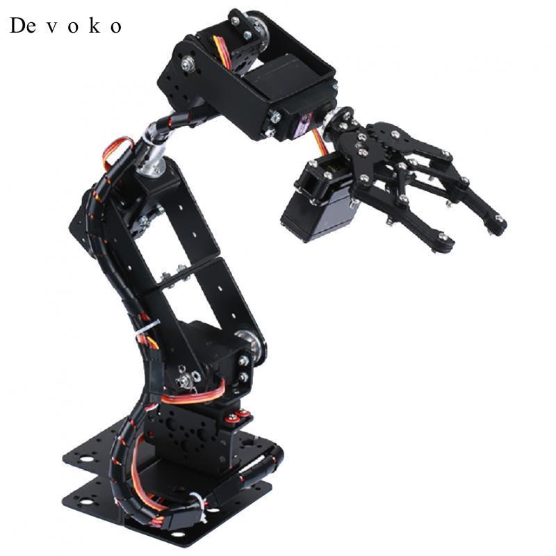 Devoko DIY 6-DOF Robot Mechanical Arm Kits for Learning Robotics ...