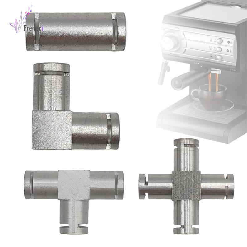 [freneci] Coffee Machine Hose Connector Aluminum Coupling Replacement ...