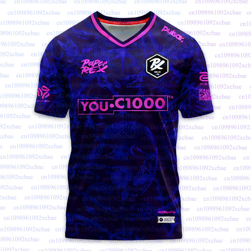 New 2026 Paper Rex DinoGlitch Jersey Uniform VALORANT Esports Club PRX ...