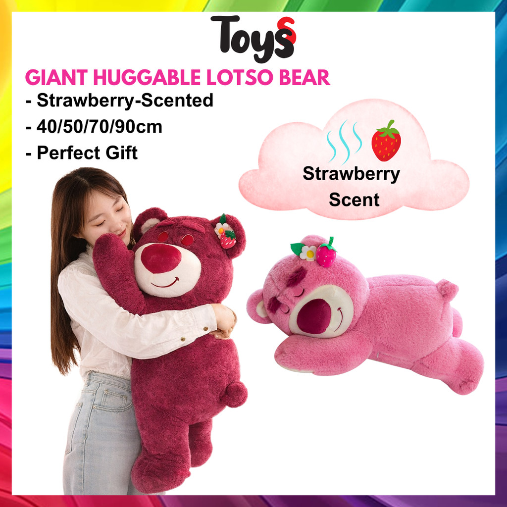 Toyss Boneka Lotso Bear Teddy Bear Lotso Bear Anak Patung Lotso Besar ...