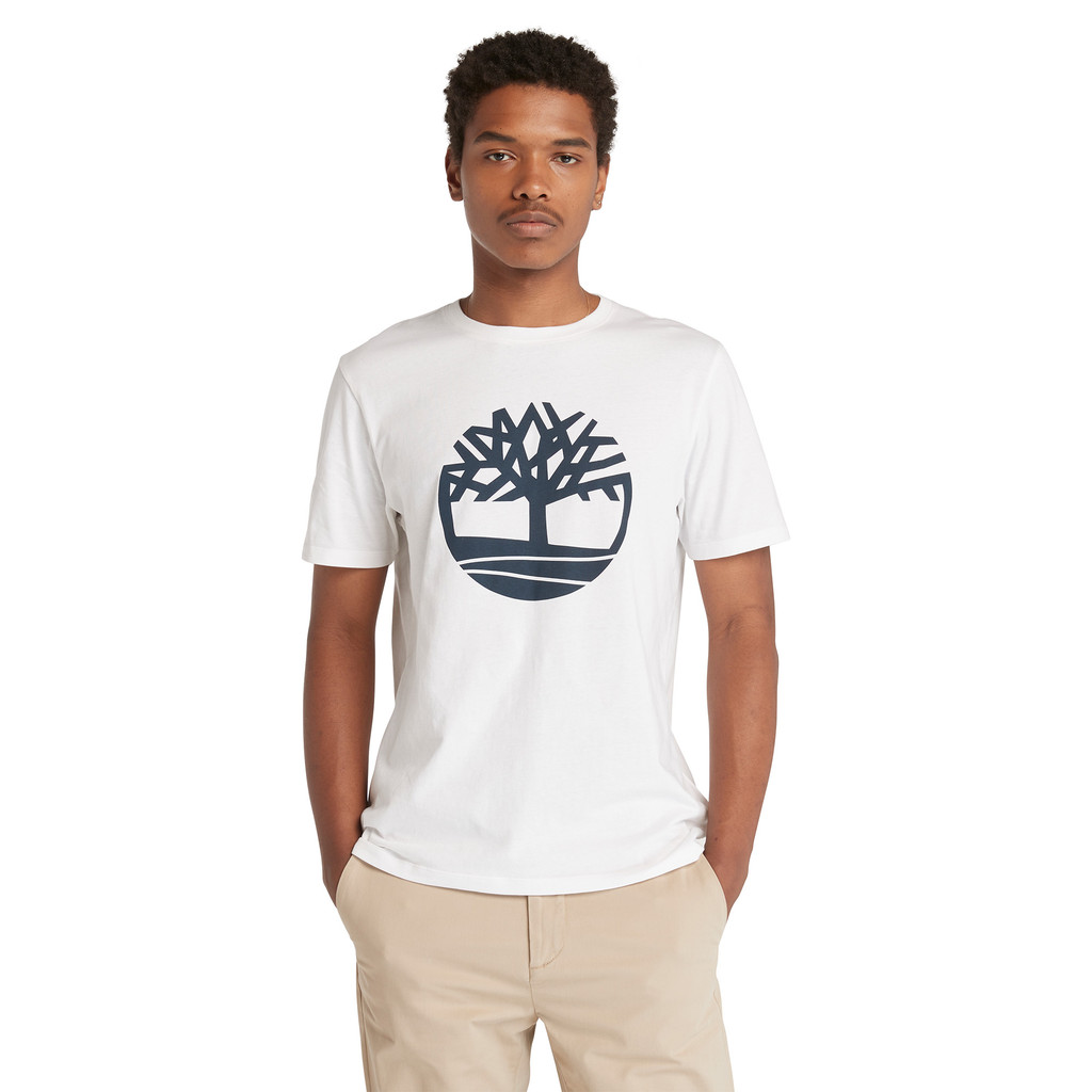 Timberland Men's Timberland Tree Logo Short-Sleeve T-Shirt | Shopee ...