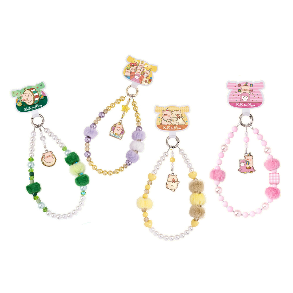 ROCK x Lulu The Piggy “Celebration Party Series Phone Chain“ Blind Box ...
