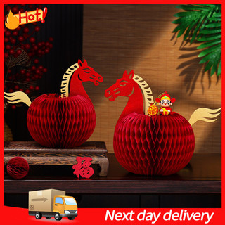 🇲🇾(Malaysia Stock)2026 Horse Year Desktop Ornament Cute Horse Shape ...