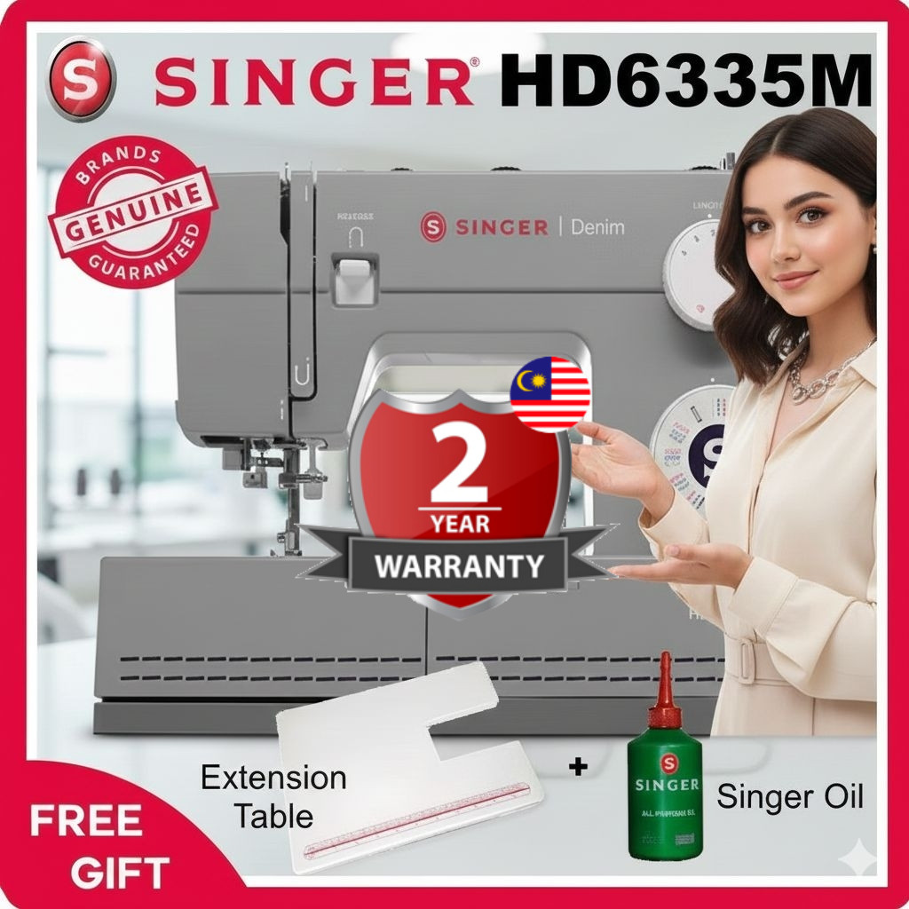 Singer HD6335M Denim Heavy Duty Sewing Machine (New Version Singer 4432 ...