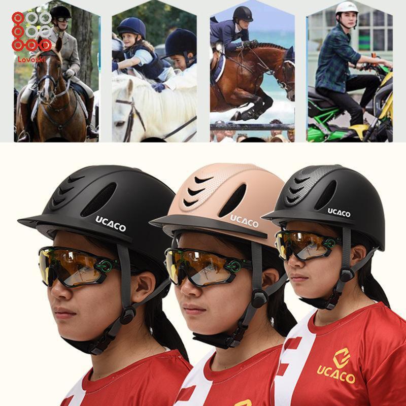 [Lovoski] Starter Equestrian Helmet for over 13 years Old Horse Riding ...