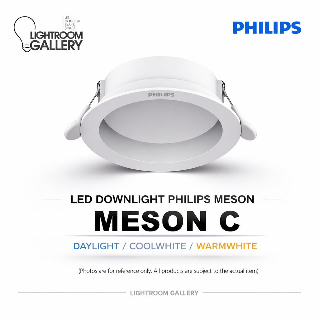 MESON C RC RD DAYLIGHT/WARMWHITE/COOLWHITE RECESSED DOWNLIGHT PHILIPS ...