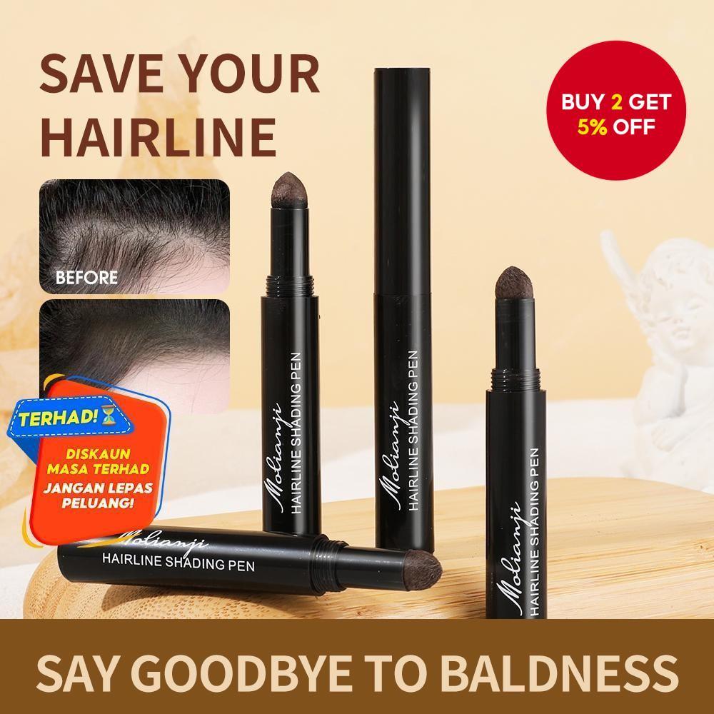 Instant Hairline Fixer - Waterproof concealer pencil with shadow powder ...
