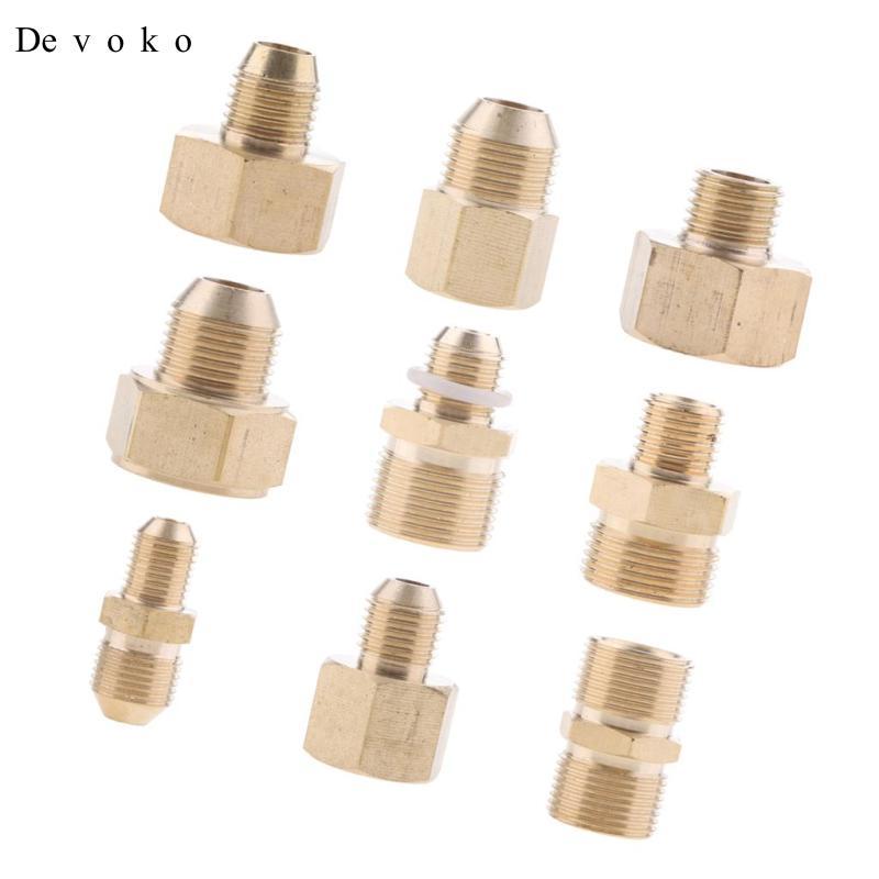 Devoko Pressure Washer Swivel Brass Hose Coupling Adapter Connector ...