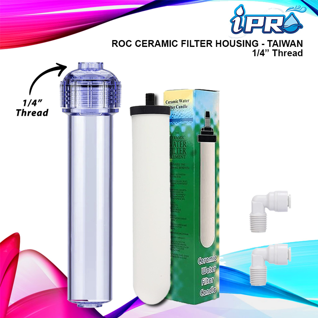 10" ROC Ceramic Housing Casing Pre Water Filter ( TAIWAN ) - Good ...
