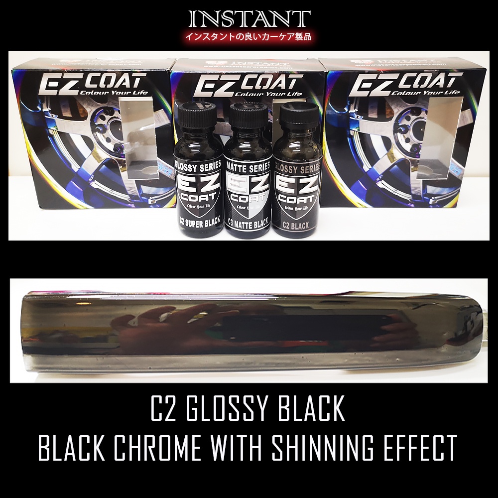 EZ Coat Chrome Colour Paint (EZ COAT 18 COLOURS) | Shopee Malaysia