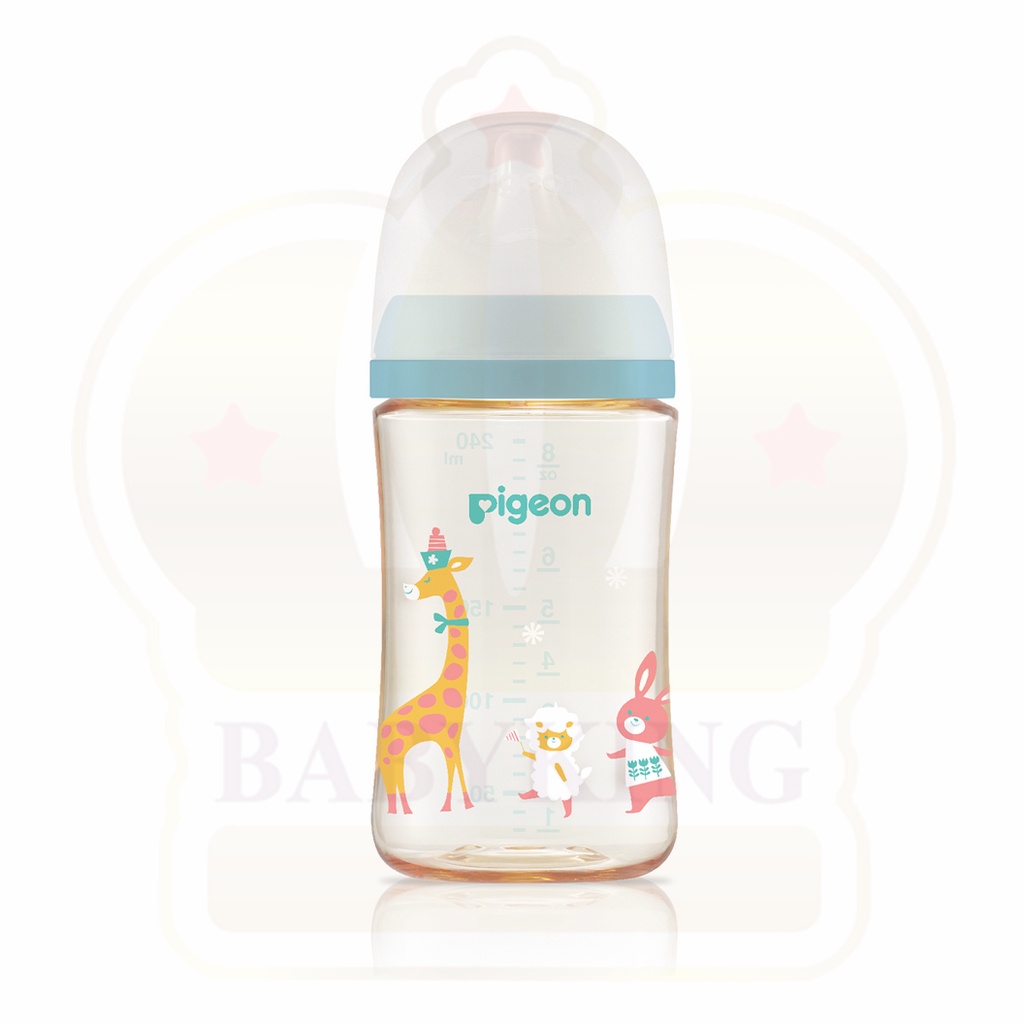 Original Pigeon Softouch Wide Neck PPSU Bottle Liquid Cleanser (160ml/5oz / 240ml/8oz) | Shopee ...