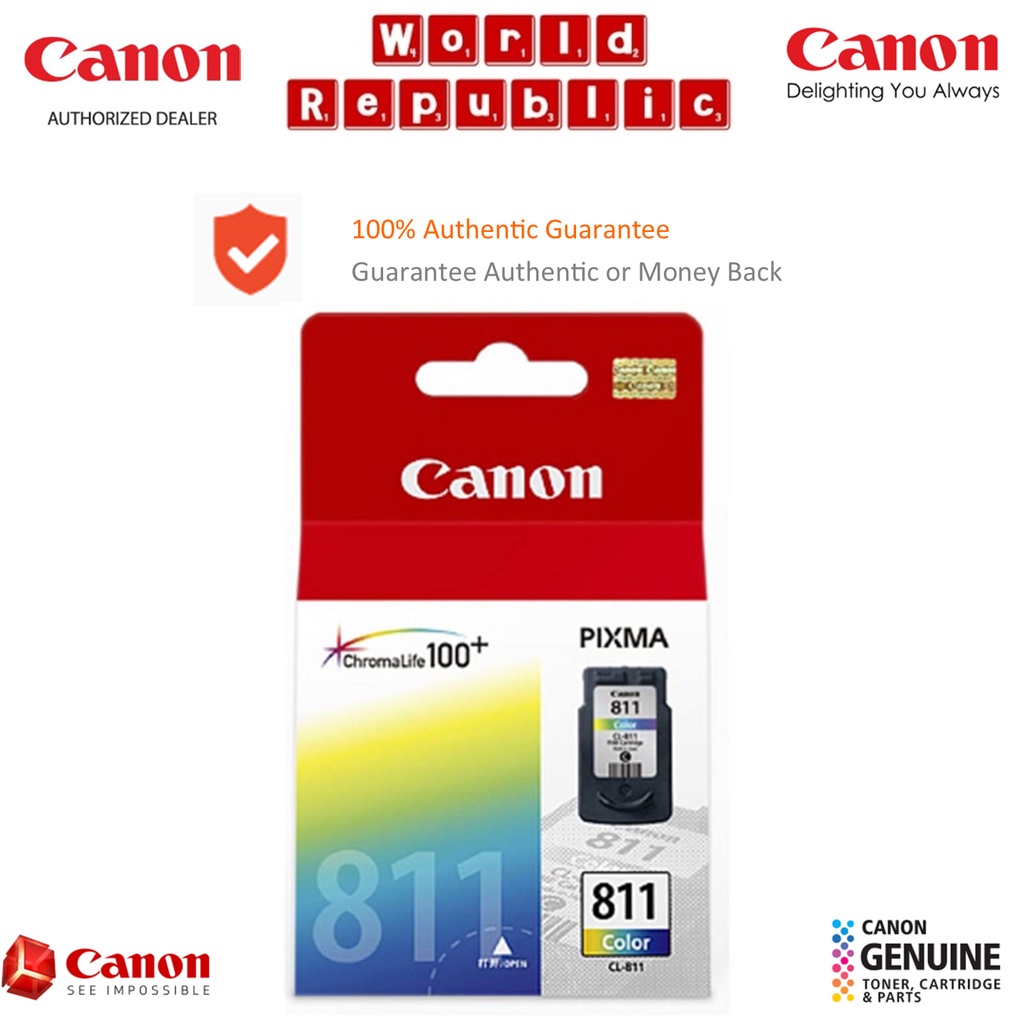 Canon Original Ink Cartridge - PG-810 Single Pack - PG810 CL811 PG-810 ...