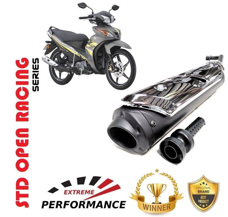 Lagenda 115 FI 28mm Ekzos Std Open Racing exos Power Exhaust Pipe ...