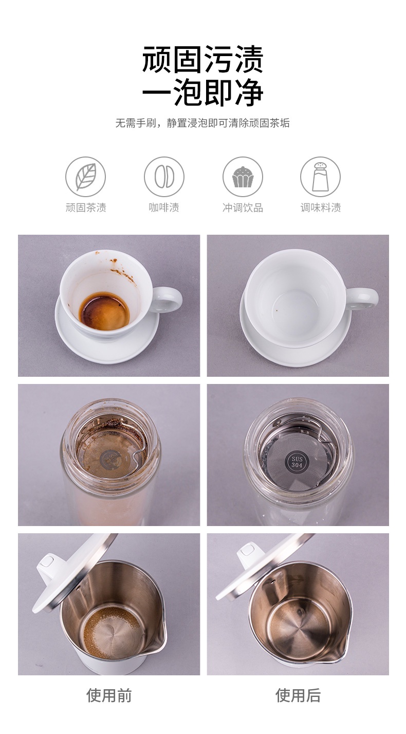 Japan Kinbata Tea Stain Cleaning Effervescent Tablet kinbata茶渍清洁泡腾片 | Shopee Malaysia