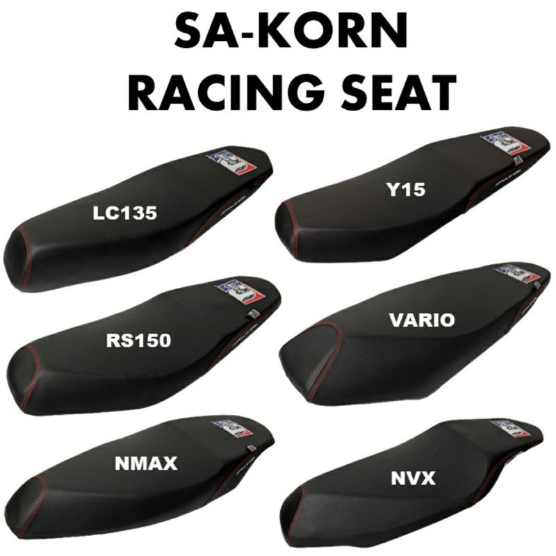 YAMAHA HONDA SA-KORN RACING SEAT LC135 V2 - V6 Y16 Y15ZR V1 V2 RS150 ...