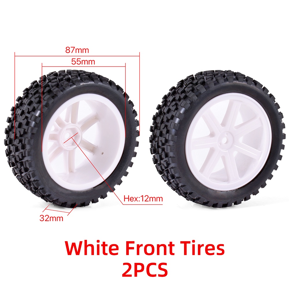 RC car wheels and tires fit for WLtoys 144001 124019 12428 124017 ...