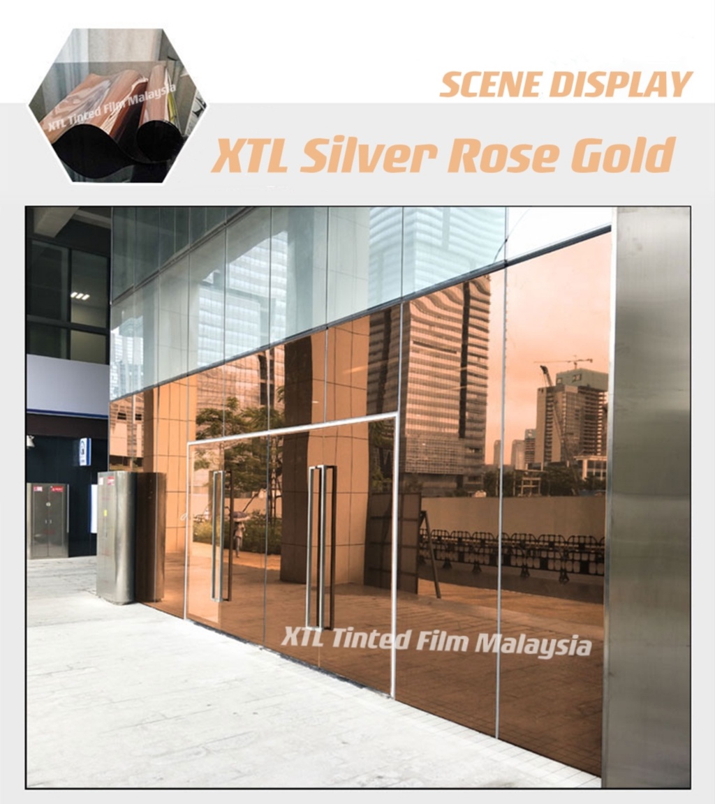 ×NO COD TQ× Tinted Rose Gold/Tinted Rumah/House Window Film/Tinted ...