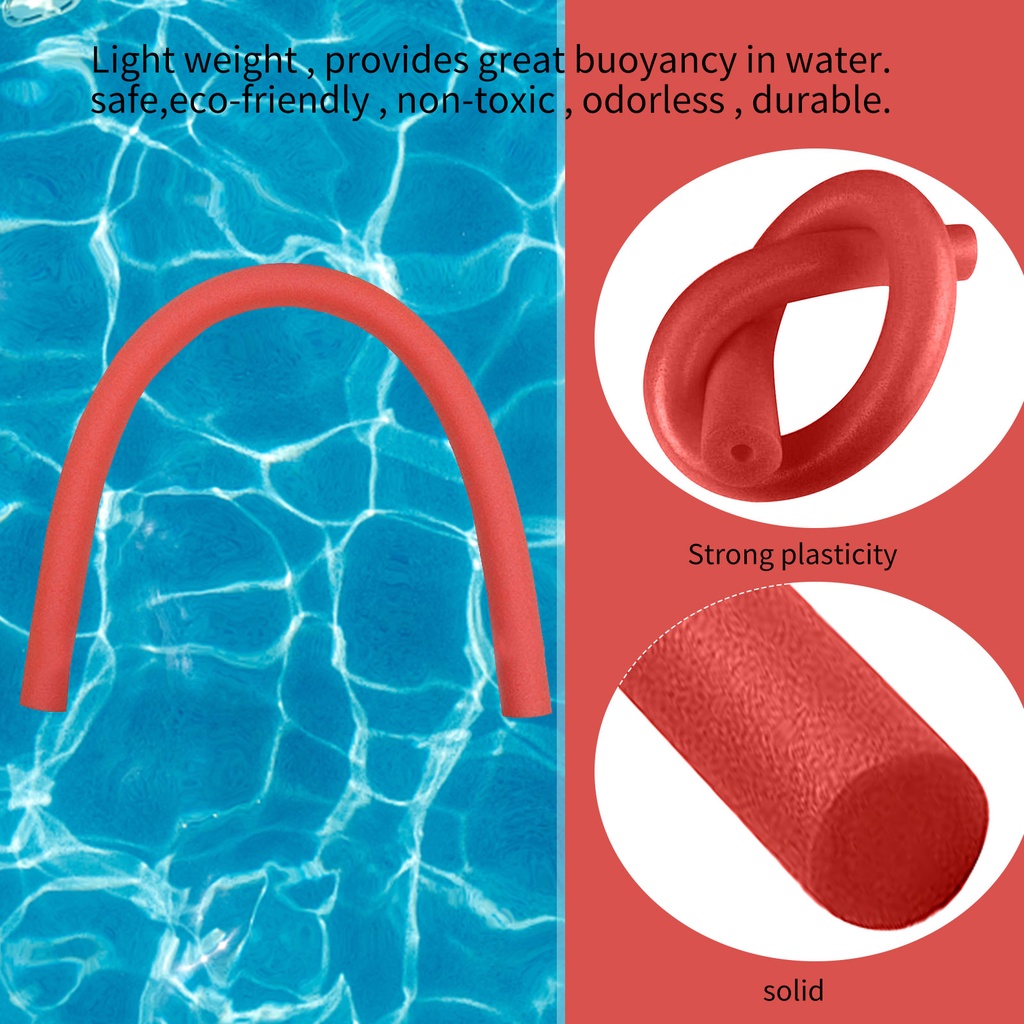 Swimming Floating Foam Sticks Swimming Aid Foam Noodles Swim Pool Water ...