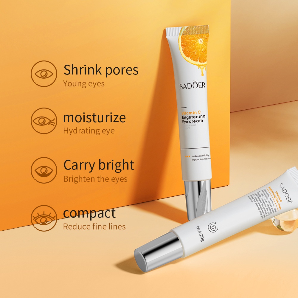 Original Vitamin C Reduce Dark Circles Eye Cream Lift Firm Brightening ...