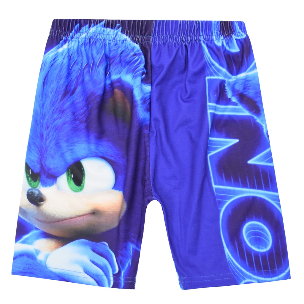 Sonic The Hedgehog Clothes Set Terno for Kids Boy 3D Printed Sonic T ...