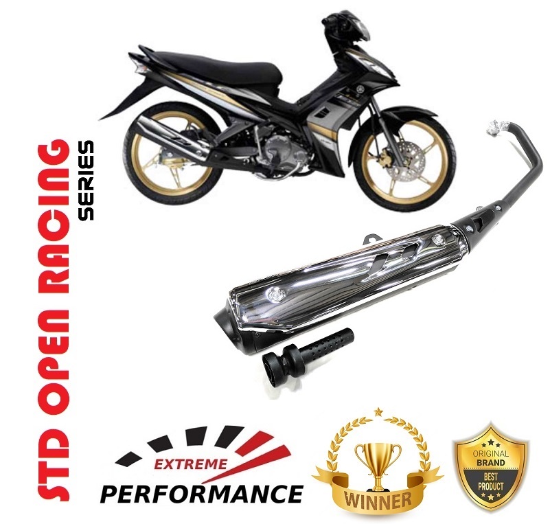 Motor Ekzos LC135 135LC LC V1 28mm Std Open exzos Racing Exhaust ...