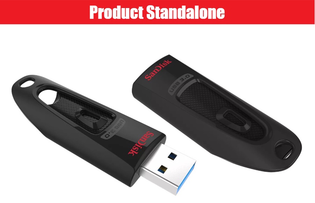 SanDisk® Ultra USB 3.0 Flash Drive (16GB/32GB/64GB/128GB/256GB ...