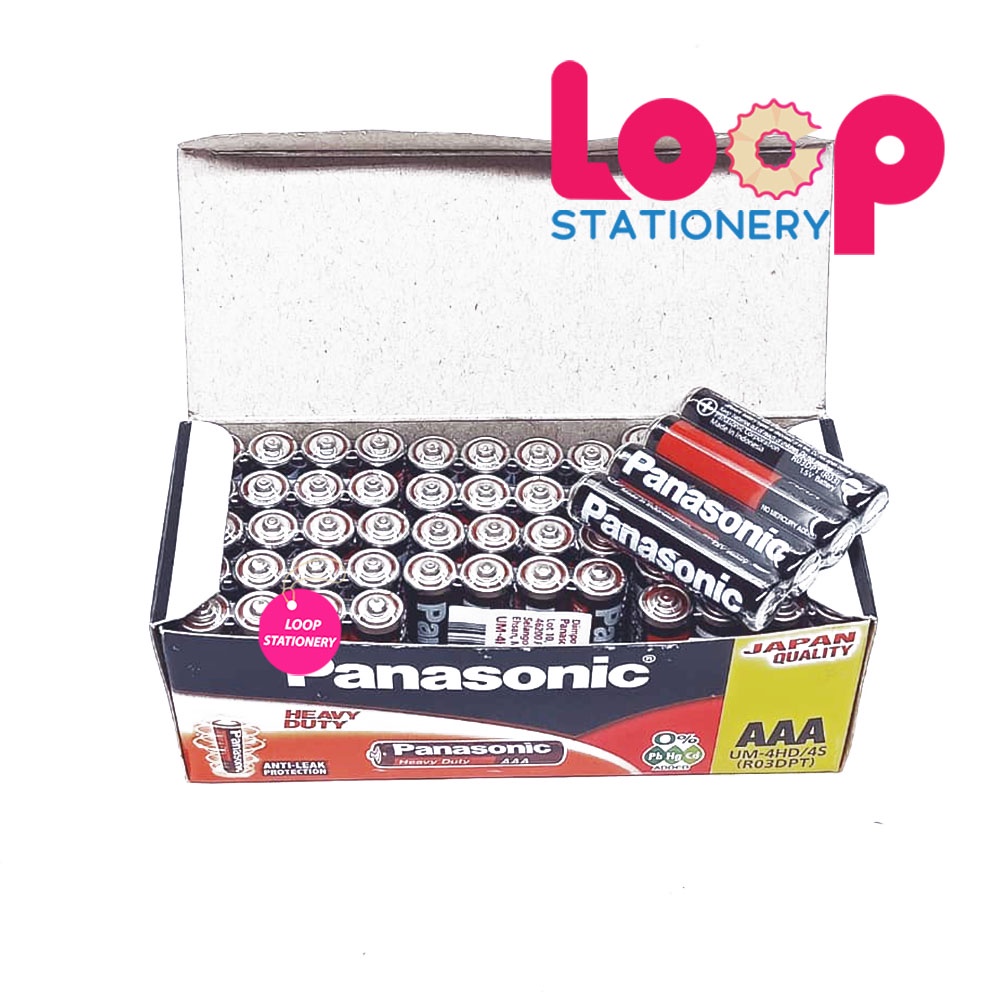 Panasonic Battery AA/AAA 4'S IN SET | Shopee Malaysia