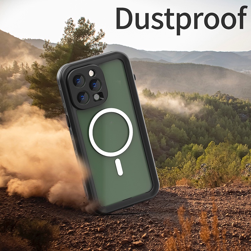 IP68 Waterproof Case Compatible for iPhone 14 13 12 15 16 17 Pro Max ...