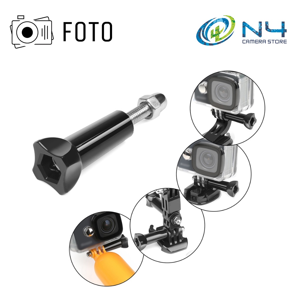 Foto Screw & Cap Gopro Mount For a Action Camera (st-01) | Shopee Malaysia